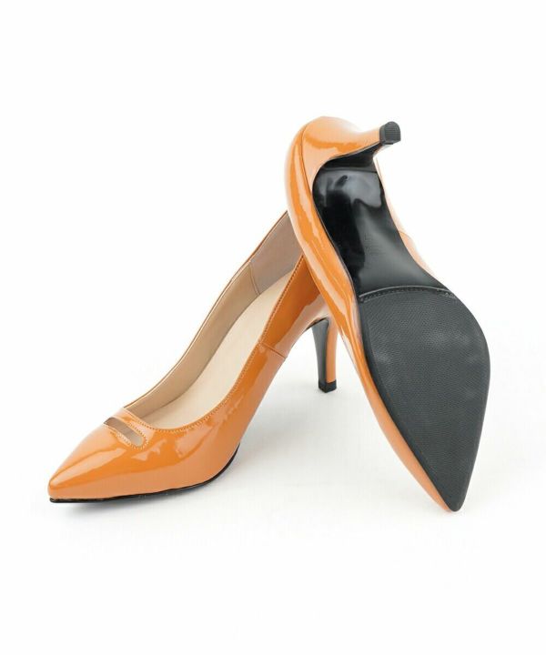 Plume Bleue(プリュムブルー)エナメル ヒールパンプス | BLEU COMME