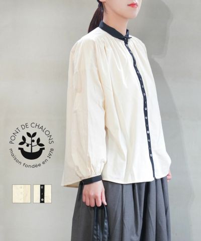 ZAMPA(ザンパ)先染ストライプ柄ワイドドロストシャツ | BLEU COMME